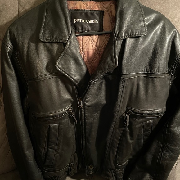 Pierre Cardin | Jackets & Coats | Vintage Pierre Cardin Leather Jacket ...